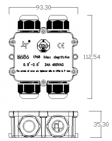 4-way Junction Box - Switch Lighting