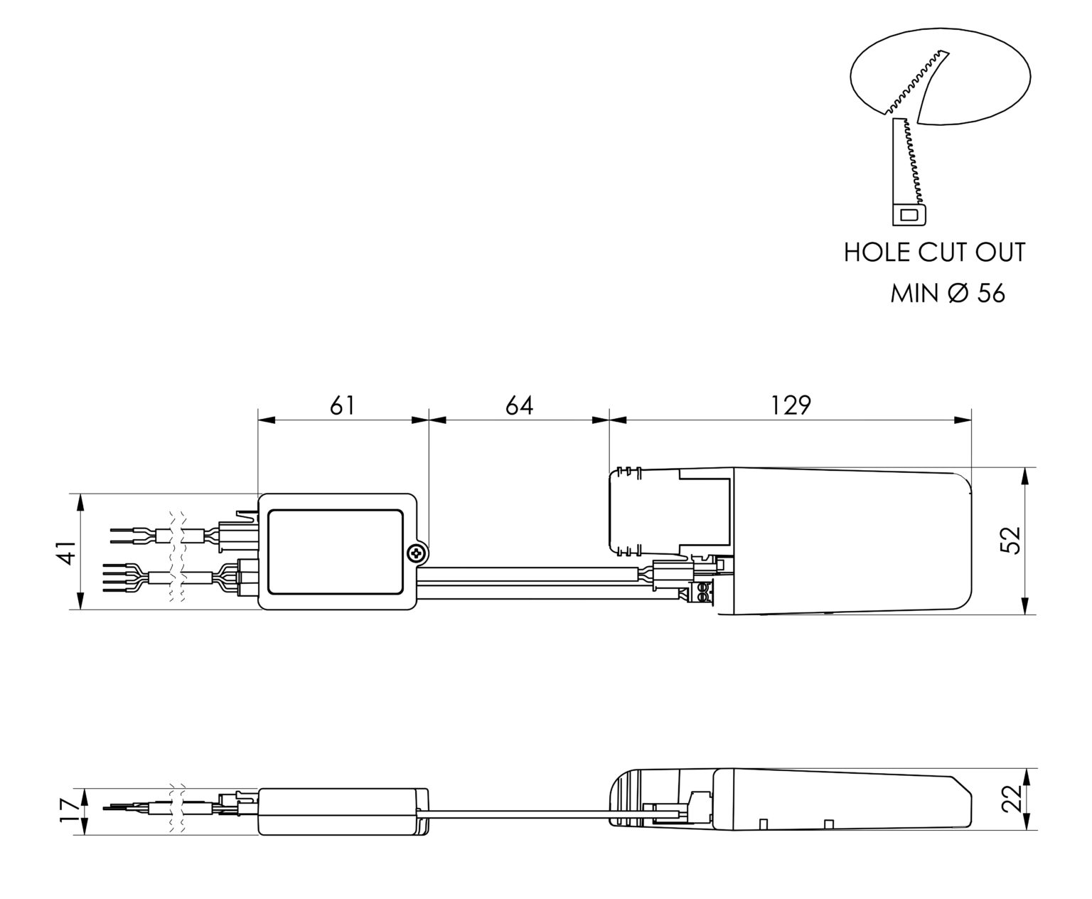 SLiC Casambi Evolution Driver SLiC-640E - Switch Lighting