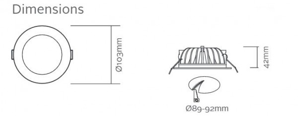 sLED LED Recessed Downlight | Switch Lighting NZ